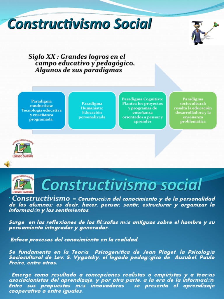 Constructivismo Social | PDF | Constructivismo (filosofía de la ...