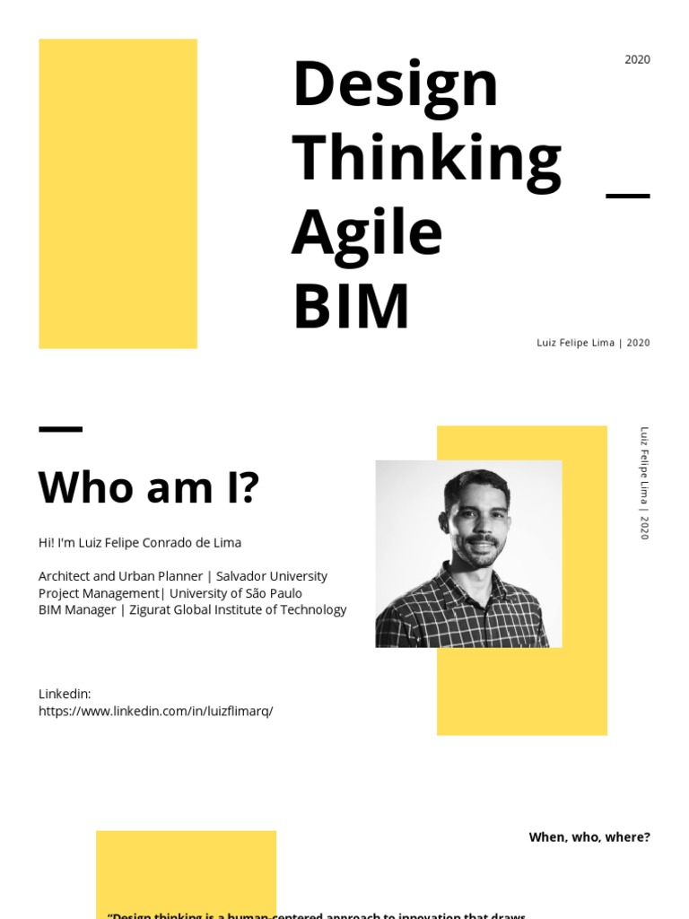 Design Thinking Architecture Construction / Agile Bim 2020-12-9 by Luiz ...