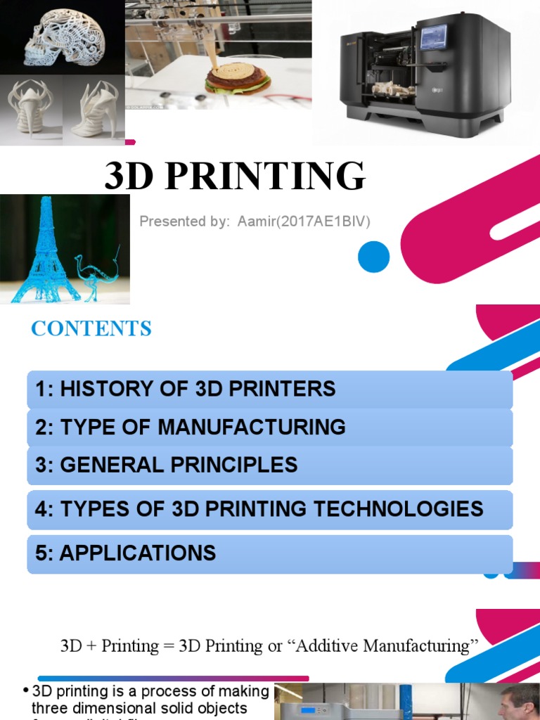 3D Printing | PDF | 3 D Printing | Printing