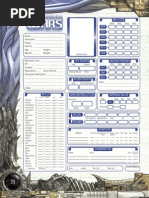 Star Wars RPG (D6) - Character Sheet v1.1 | PDF | Role Playing ...