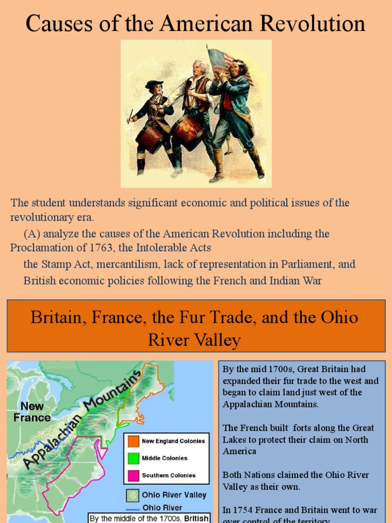 Causes of the American Revolution Explained | PDF | New France ...