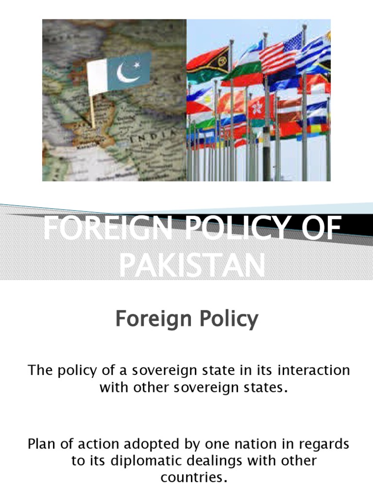 Foreign Policy of Pakistan | PDF
