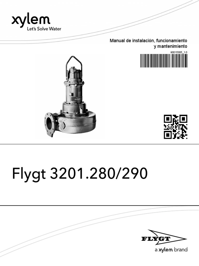 Instalación - Operación - Mantención Bba FLYGT 3201 | PDF | Residuos | Fahrenheit