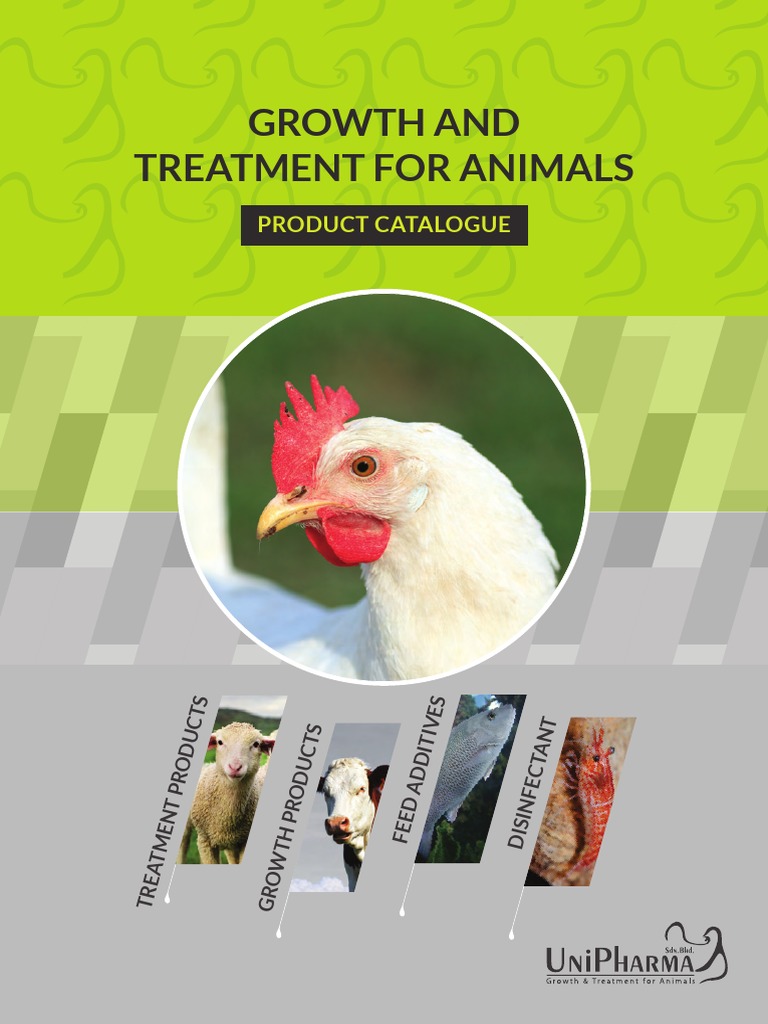 Uni Pharma Animal Health Products Catalog | PDF | Vitamin | Infection