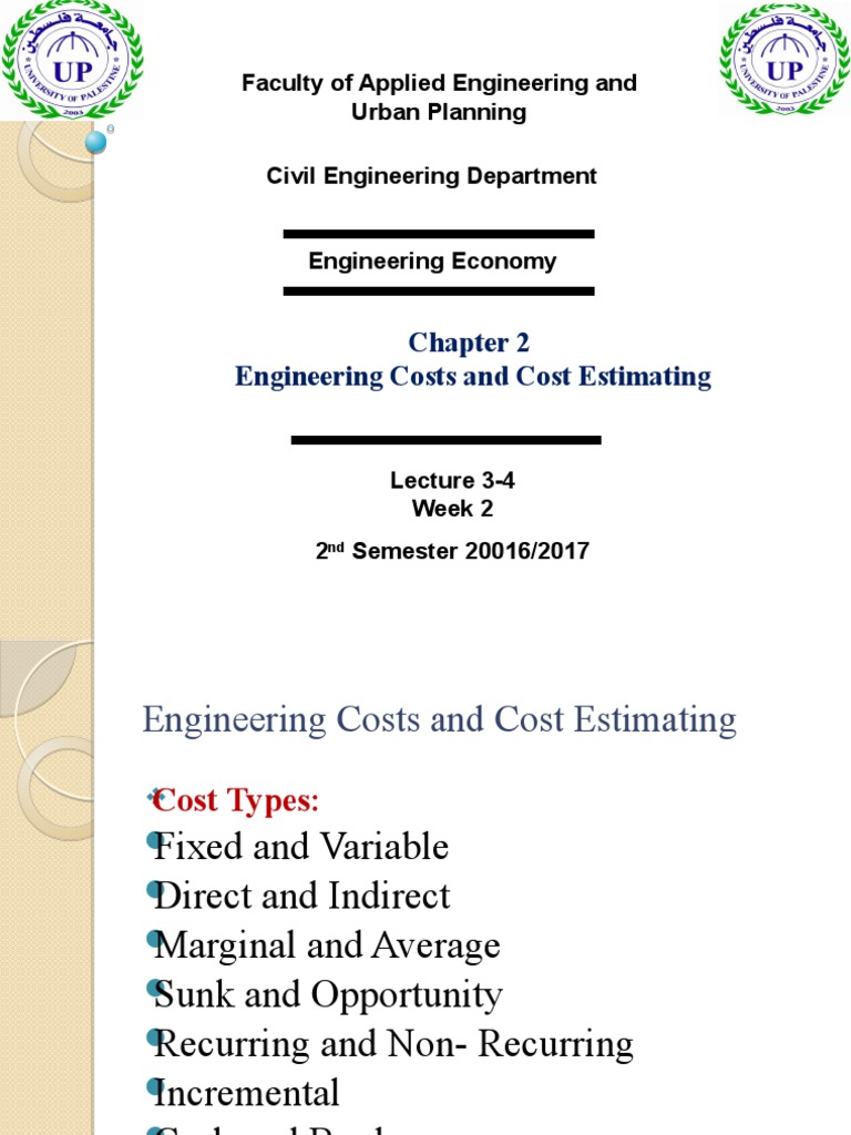 Chapter 2 Engineering Costs and Cost Estimating | PDF | Cost | Prices