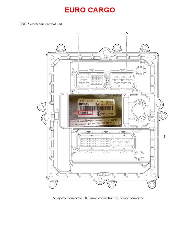 EDC 7 Electronic Control Unit | Download Free PDF | Throttle | Fuel ...
