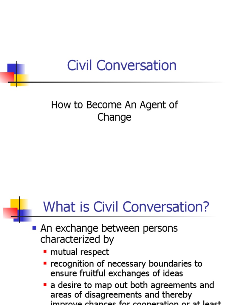 Civil Conversation-Audience Cut | PDF | Conversation