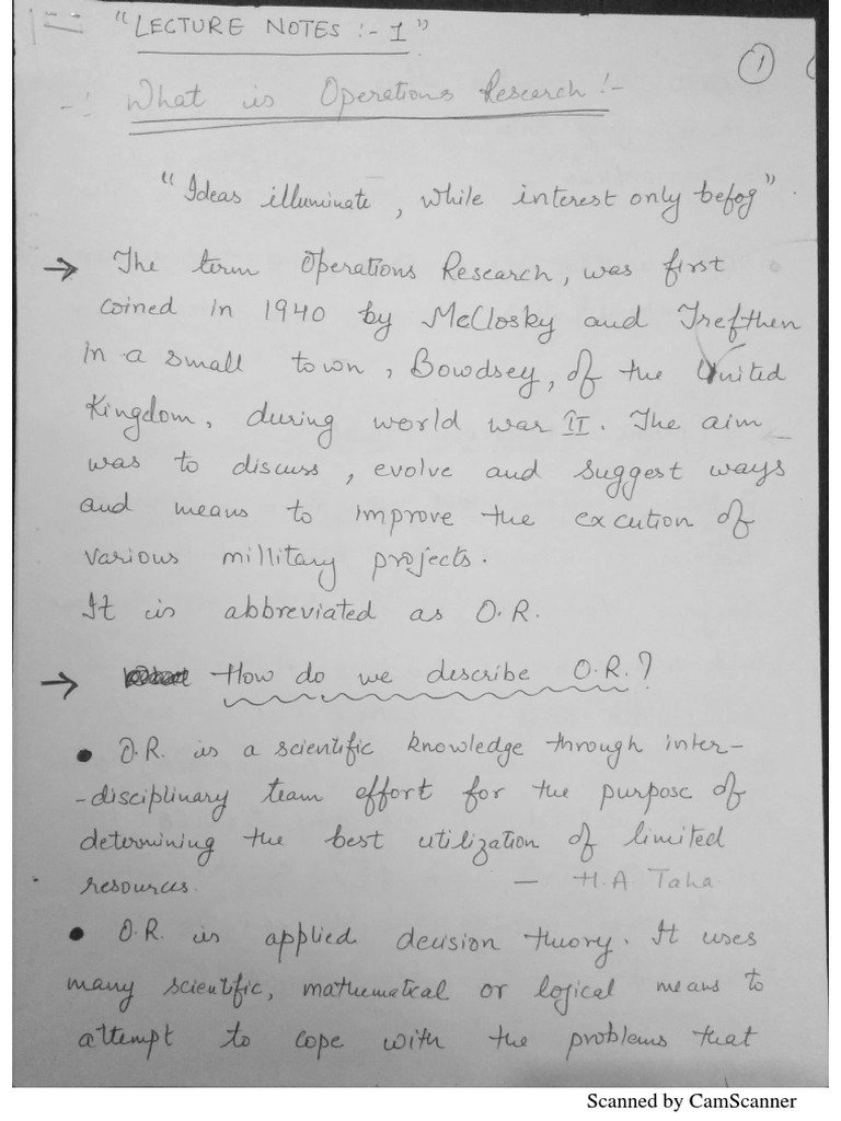 1.OT Notes | PDF