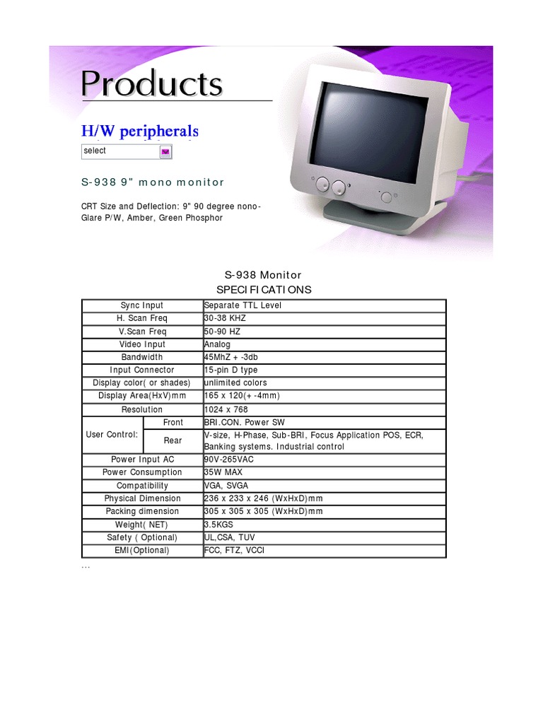 VM9AF s938 | PDF