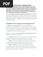 Conclusion de La Organizacion Empresarial | PDF | Business | Economias
