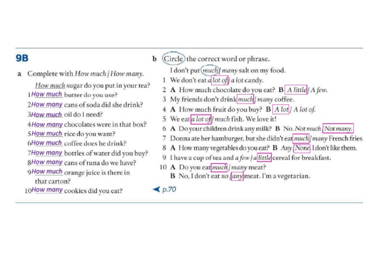 Grammar 9B | PDF
