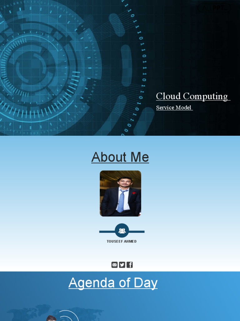 Cloud Computing Presentation | PDF | Software As A Service | Cloud ...