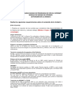 Actividad - Módulo 3 Infotep | PDF | Procesador de textos | Microsoft Word