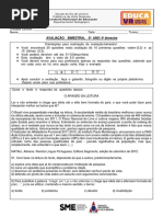 Avaliação do Livro Uma Vez Desbravador, Sempre Desbravador perguntas | PDF