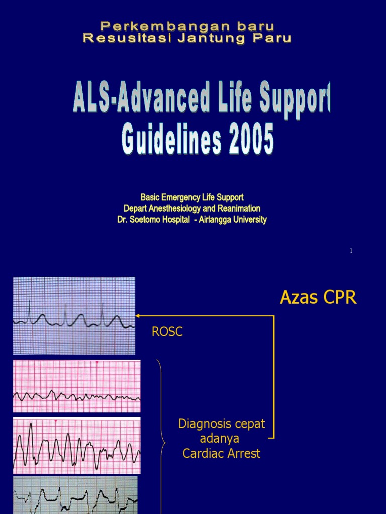 Basic Emergency Life Support Depart Anesthesiology and Reanimation Dr ...