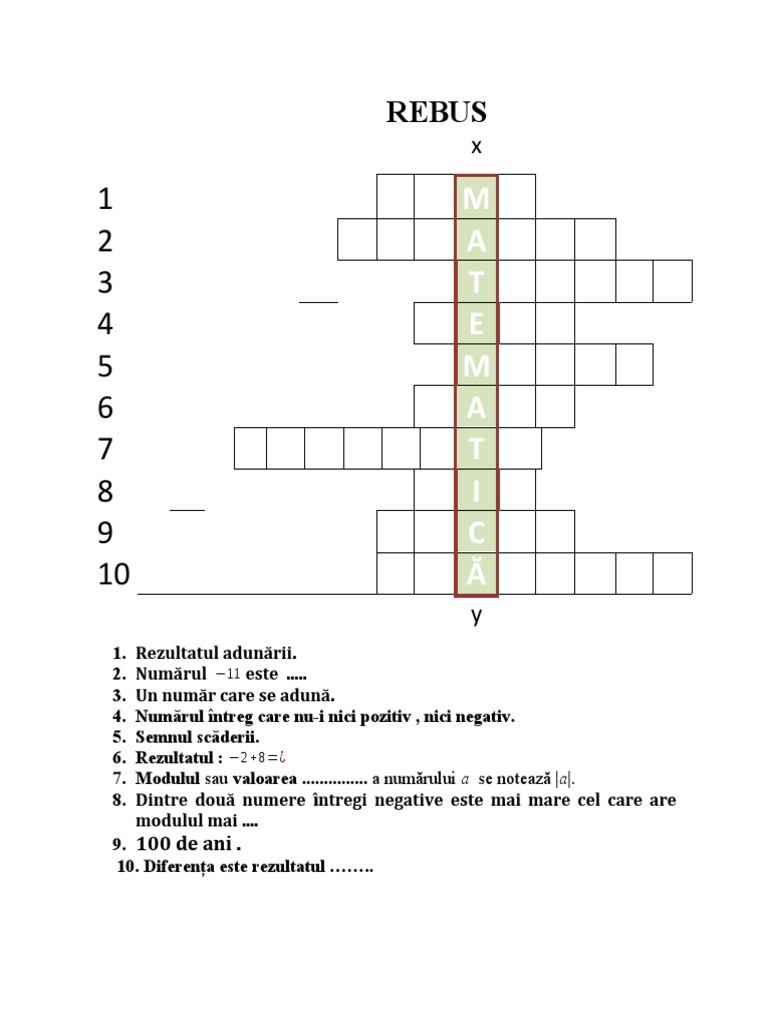 Rebus Matematica | PDF