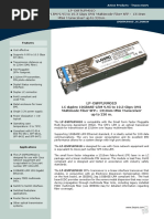 gp1100x Datasheet | PDF | Quality Of Service | Optical Fiber