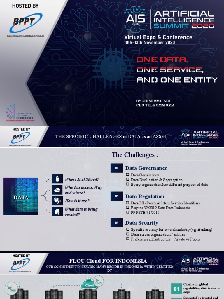 SMA Webinar AIS 20201112 Telkomsigma | PDF | Data Center | Cloud Computing