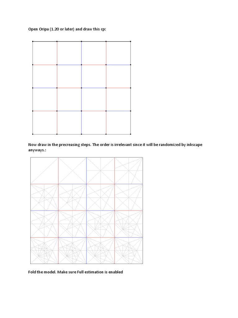 Precreasing Diagrams PDF