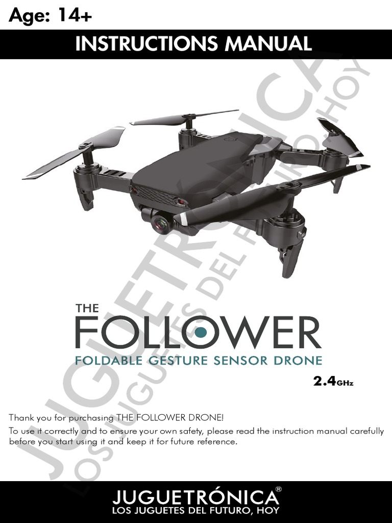 Jug0366 The Follower Drone Manual en | PDF | Mobile App | Unmanned ...
