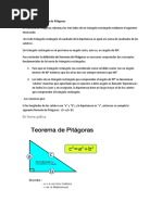 Triptico de Triangulos Notables XD | PDF | Triángulo | Pitágoras