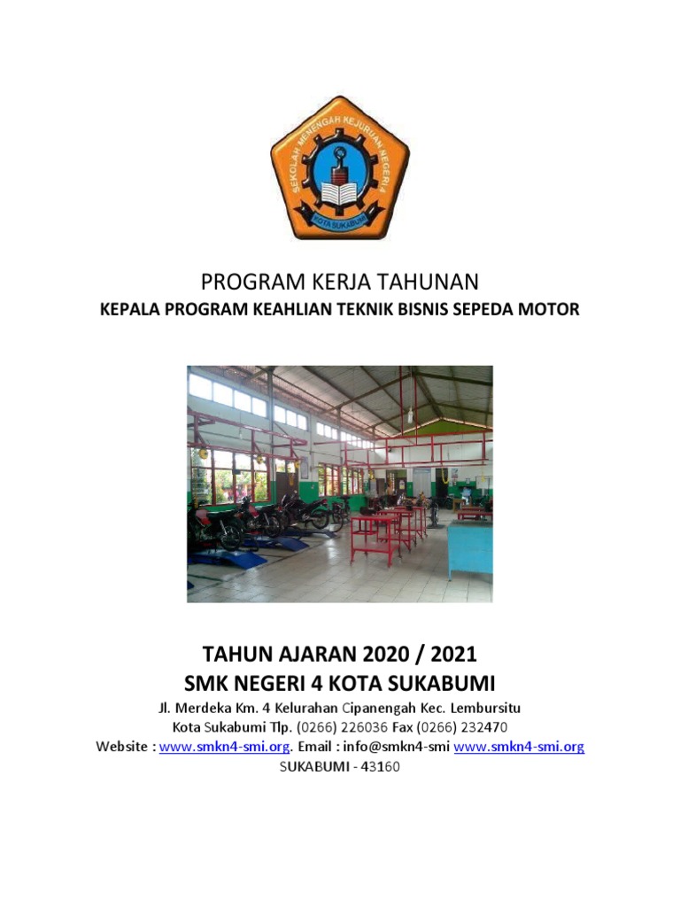 Program Kerja Kaprog SMK TSM | PDF