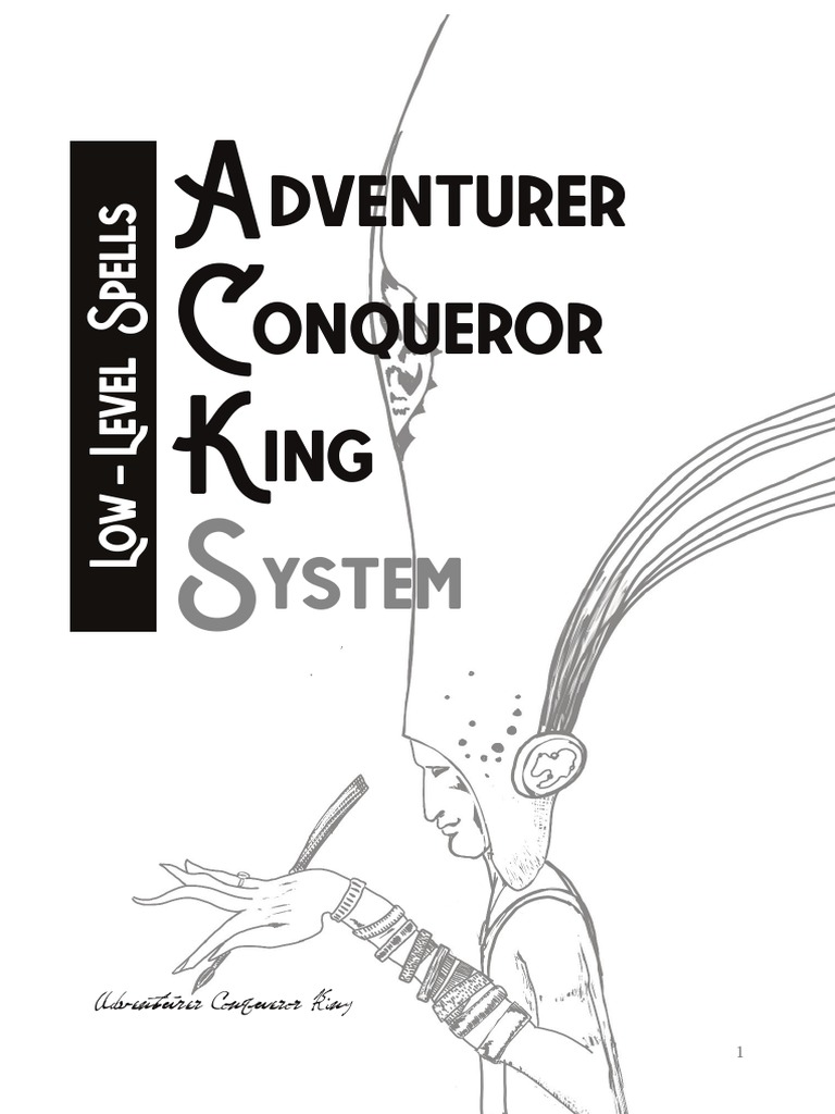 ACKS - Low Level Spells - High Res | PDF | Nature