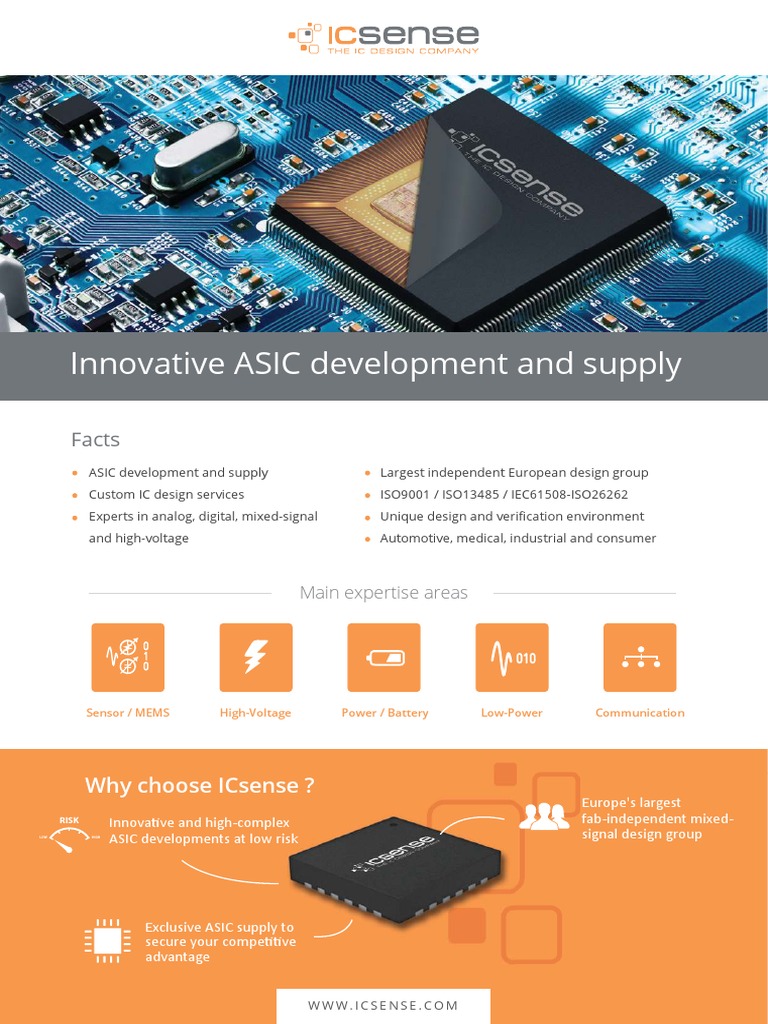 Innovative ASIC Development and Supply: Facts | PDF | Computer ...