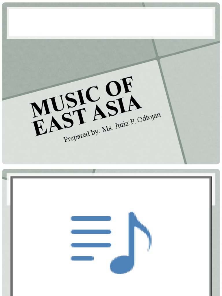 Overview of East Asian Music | PDF | Art | Poetry