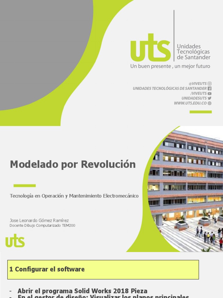 TALLER MODELADO POR REVOLUCIÓN (Grupal) | PDF