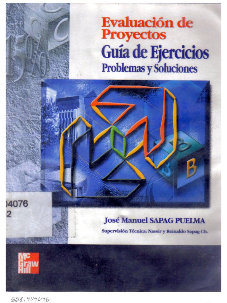 Evaluacion de Proyectos - Guia de Ejercicios Con Soluciones Nassir & Sapag | PDF