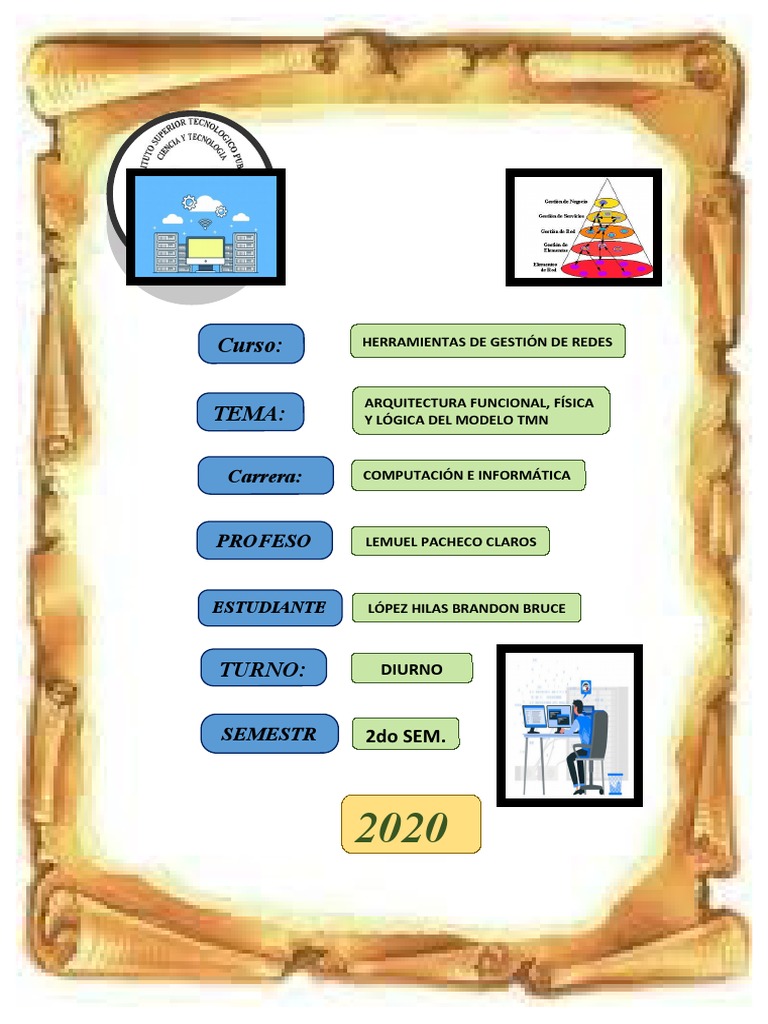 Arquitectura Funcional, Física y Lógica Del Modelo TMN | PDF | Modelo ...
