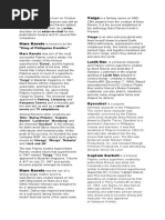 10 Examples of Philippine Epic Stories | PDF