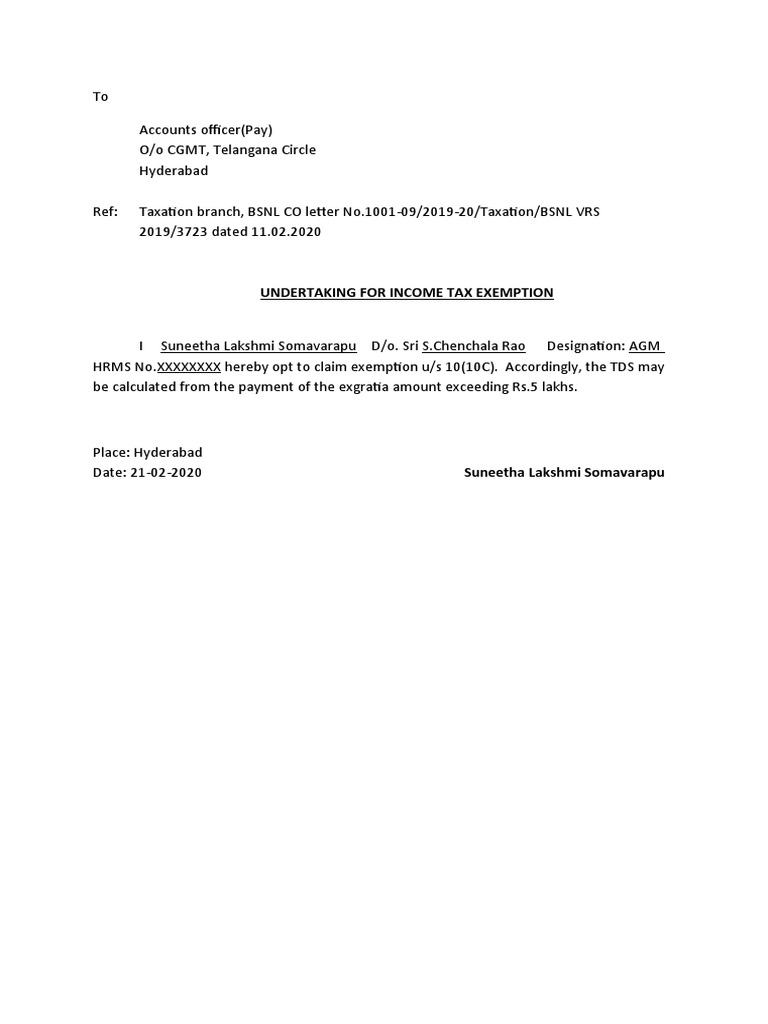 Form 10C BSNL | PDF