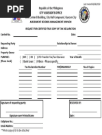 Authorization Letter - Tax Map | PDF