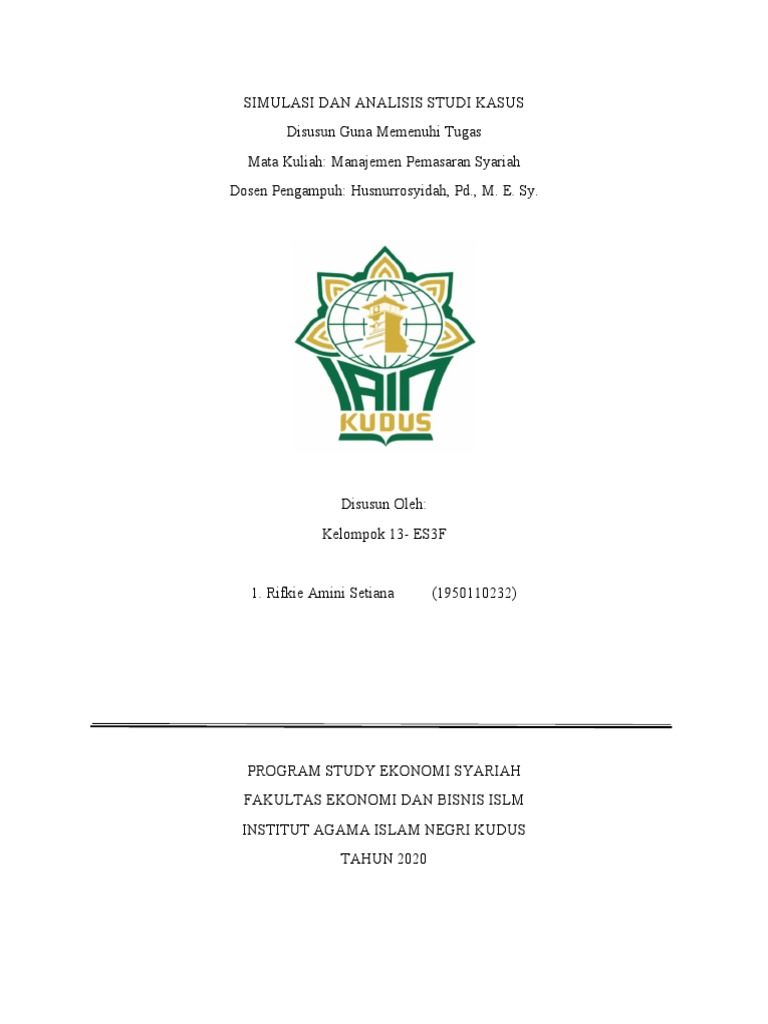 Simulasi Dan Analisis Studi Kasus | PDF