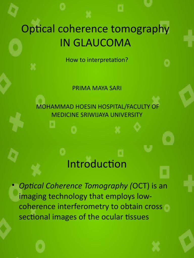 OCT in Glaucoma: Interpretation Guide | PDF | Interferometry | Natural ...