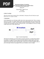 TSPC and C2MOS Flip-Flop Sizing | PDF | Logic Gate | Digital Technology