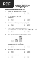 Latihan Matematik Tahun 5 | PDF