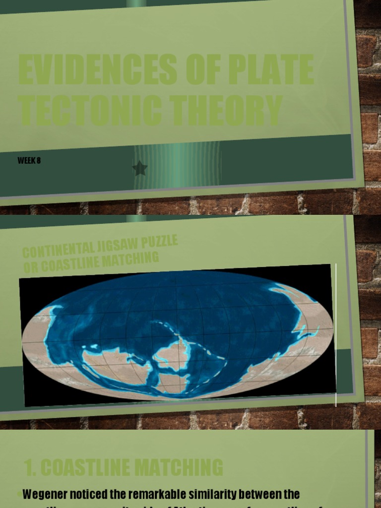 Evidence Supporting Plate Tectonics | PDF | Earth Sciences | Geology