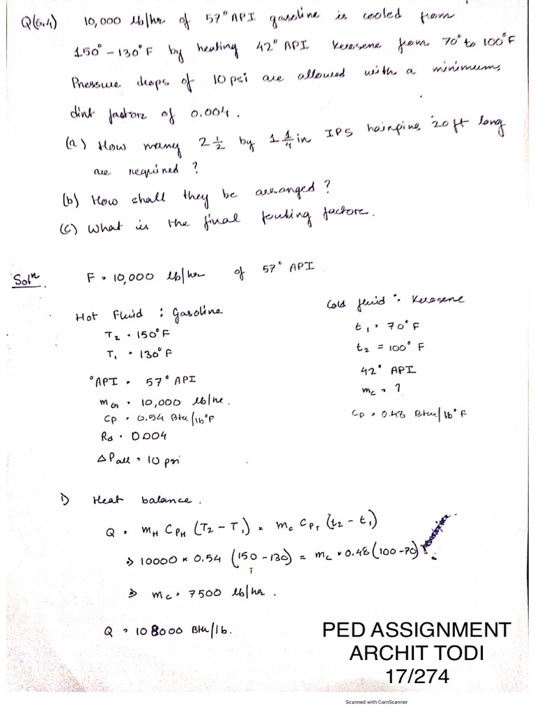 PED Assignment 17 - 274 | PDF