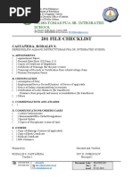 201 File Checklist | PDF