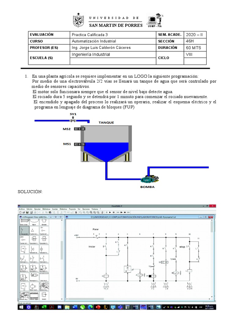 Ejercicios de Automatizacion | PDF