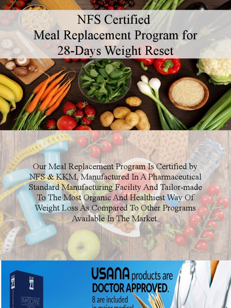 Meal Replacement Programme | PDF | Digestion | Fat