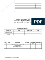 MS - W - 0001 REV 3-Cable Duct Mandrel Test Procedure - Appendix 5 | PDF