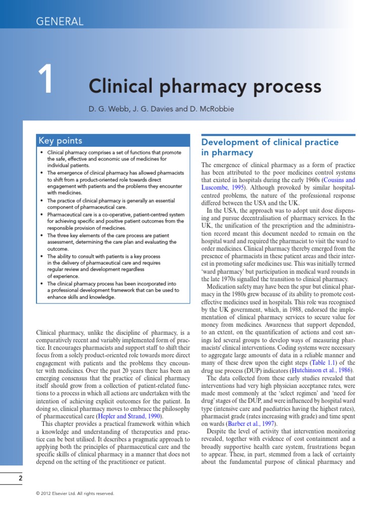 1.1 Roger Walker - Chapter 1 (Lecture 1-Introduction To Clinical ... 1.1 Roger Walker - Chapter 1 (Lecture 1-Introduction To Clinical ...