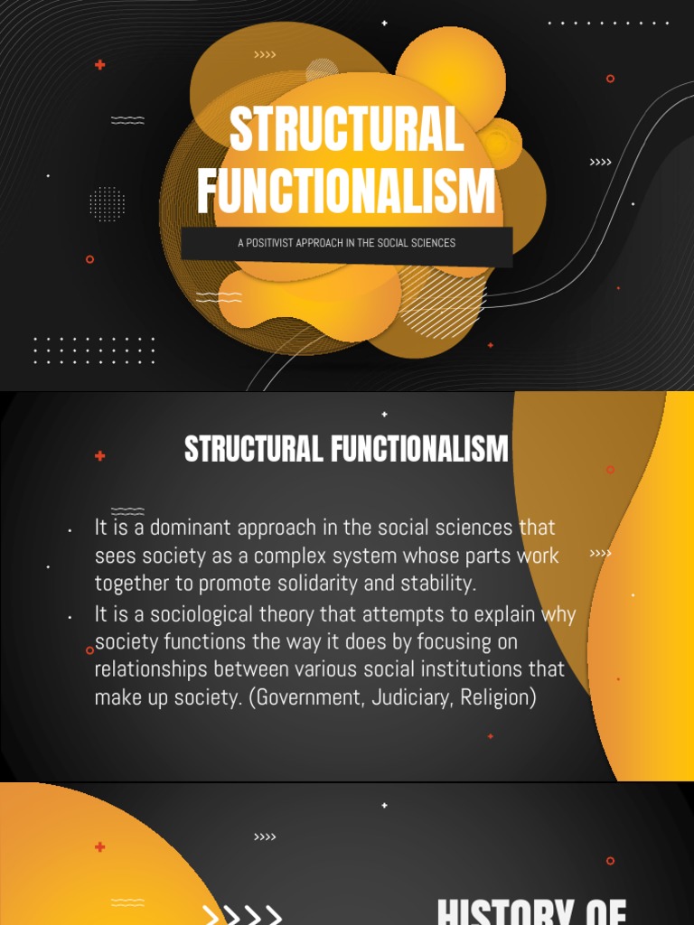 Structural Functionalism | PDF | Émile Durkheim | Scientific Theories