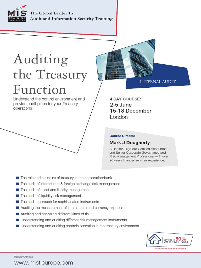 Auditing The Treasury | PDF | Swap (Finance) | Derivative (Finance)