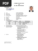 MBBS DOCTOR - Resume CV Format, CV Sample, Model, Example, BioData ...