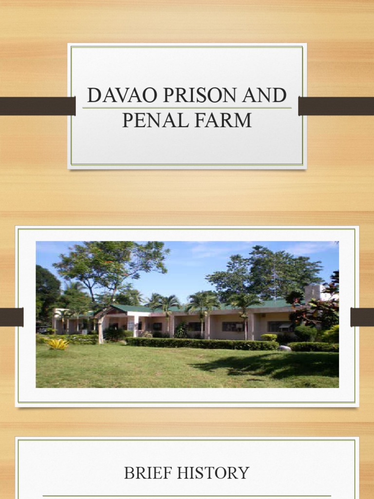 Davao Penal Colony Overview and History | PDF | Prison | Sports